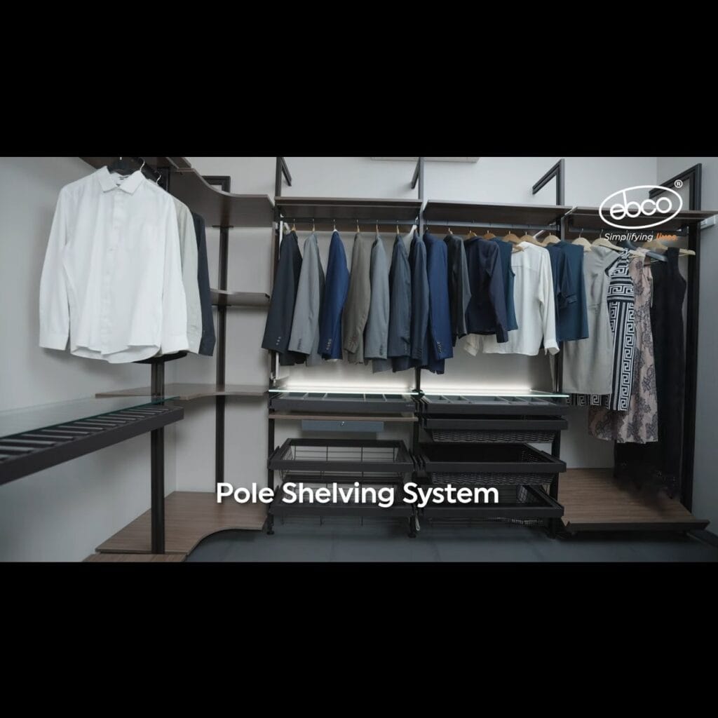 Pole Shelving Systems - Ebco