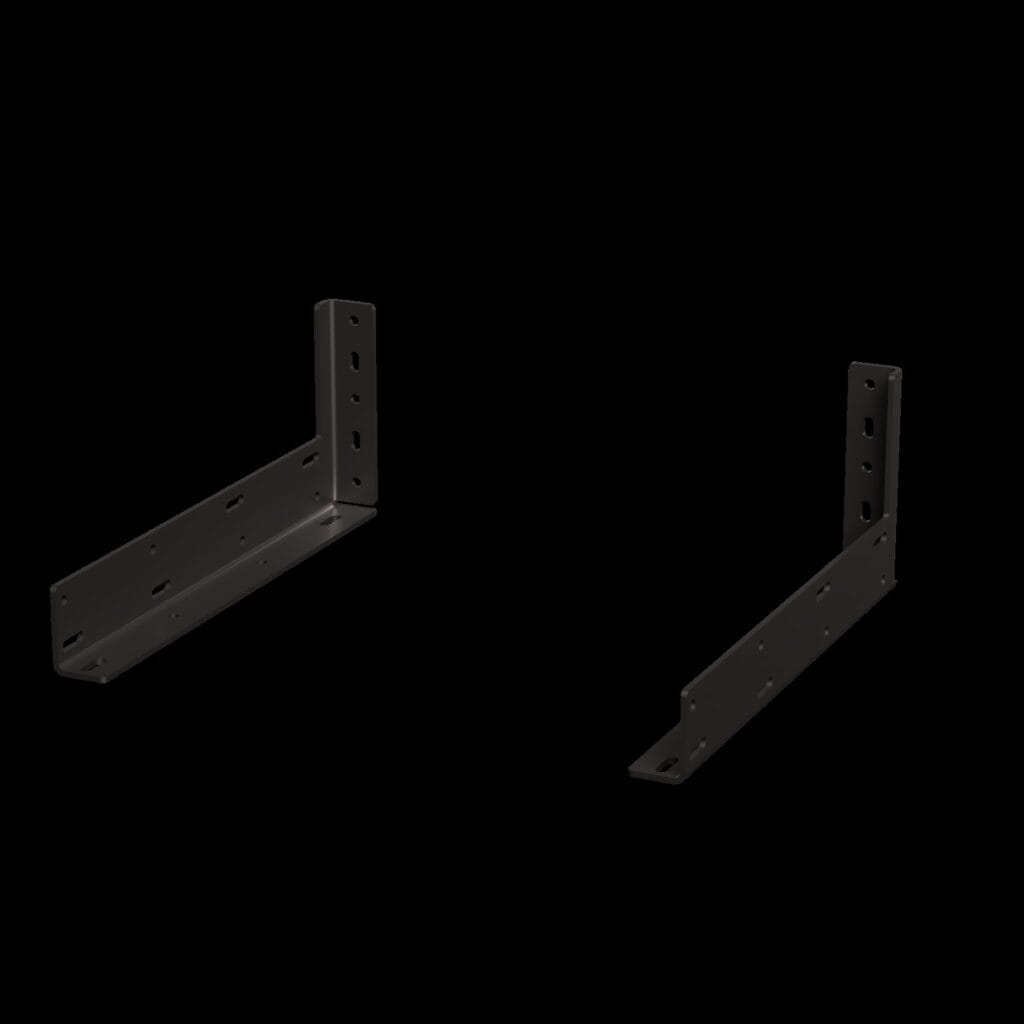 L Shape Hanging Cabinet Support