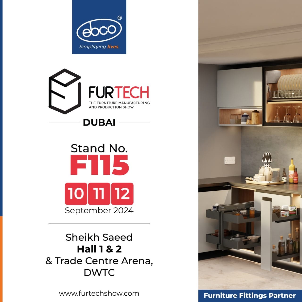 Ebco at Furtech Dubai 2024 - Ebco