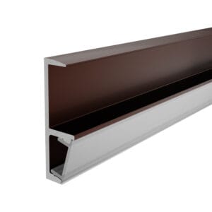Linear Wood Shelf Edge LED Profile - 18 (With Diffuser)